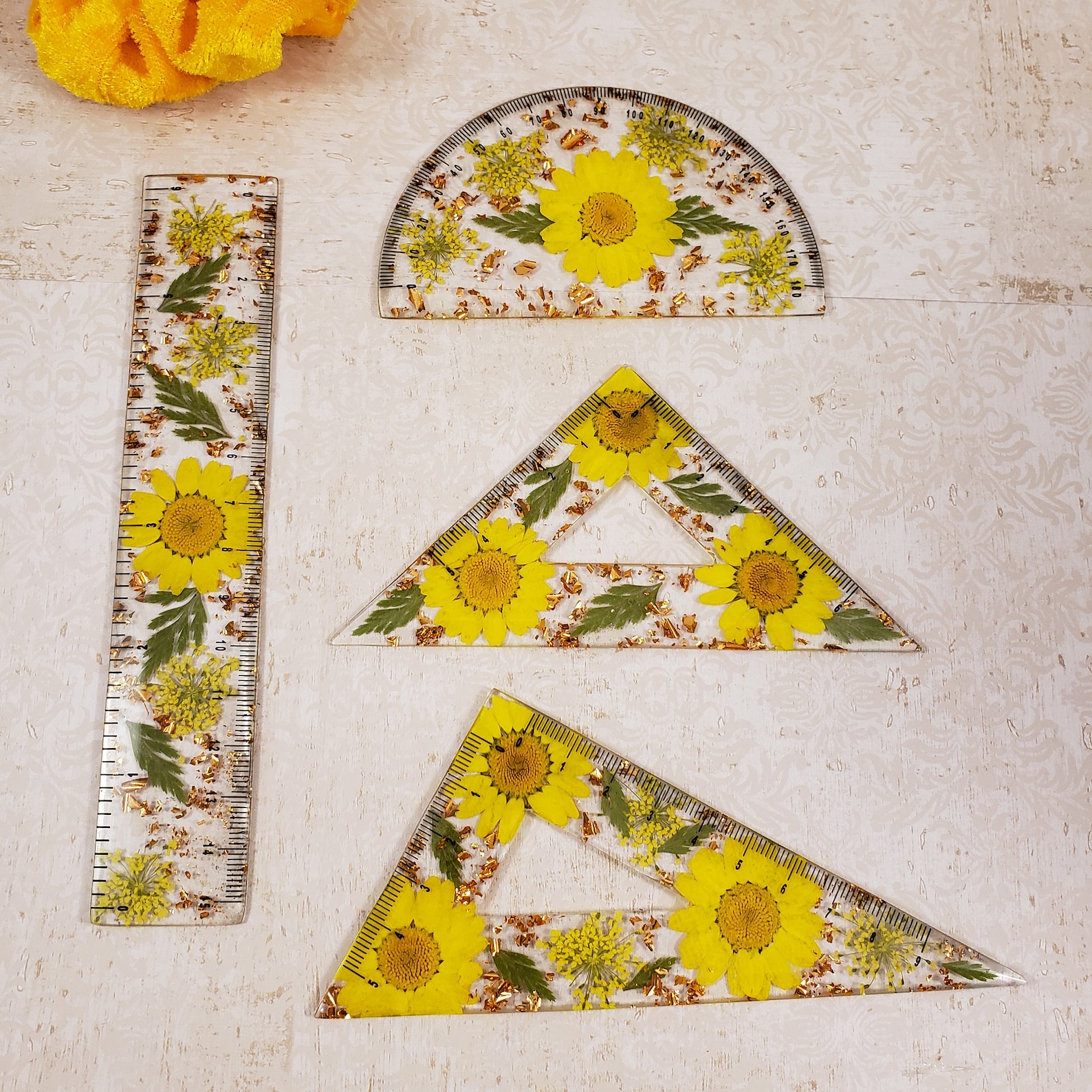 Custom Flower Rulers and Protractor - Etsy