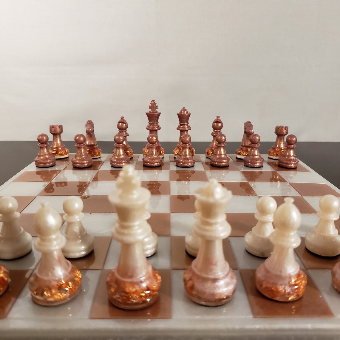Custom Resin Chess Set - Etsy