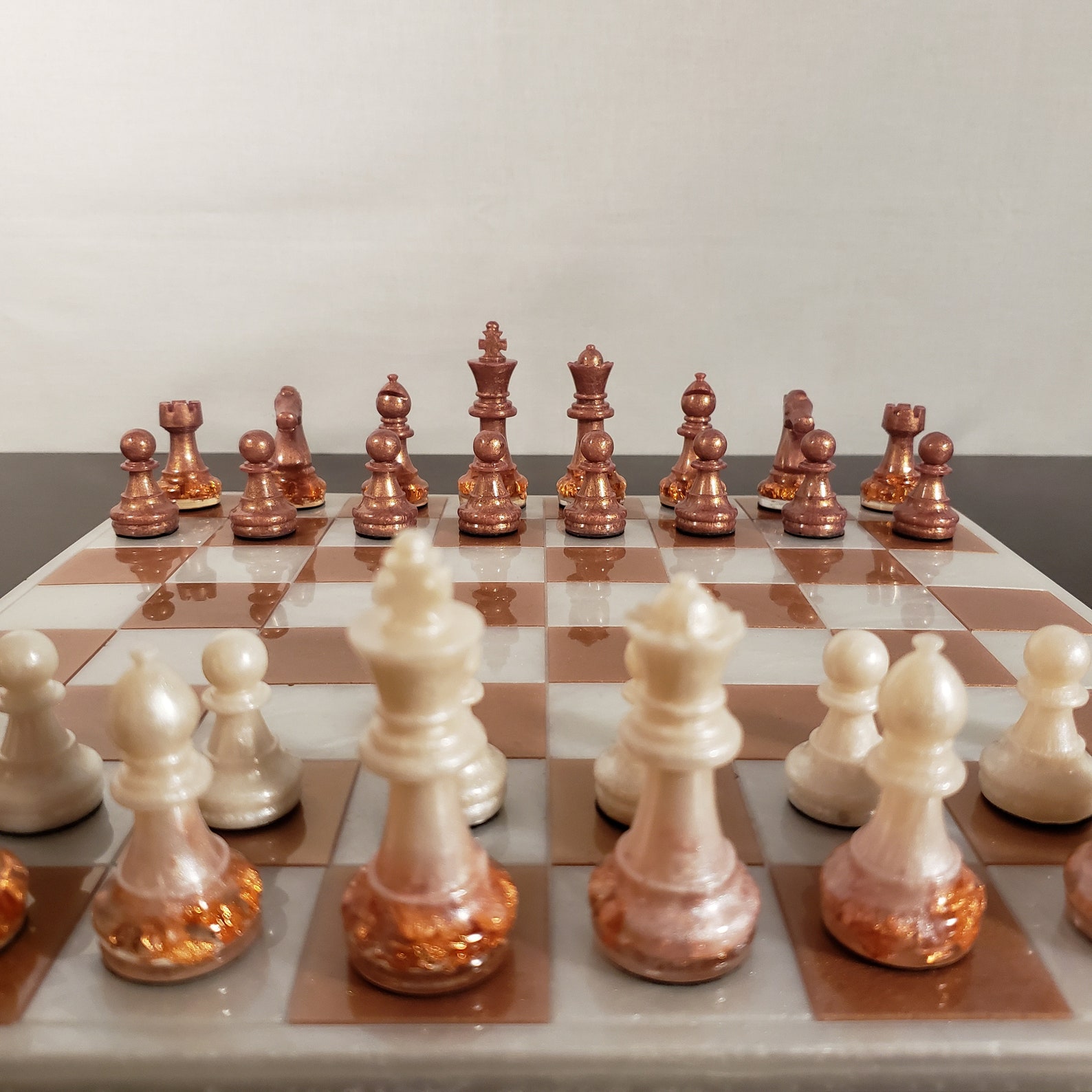 Custom Resin Chess Set - Etsy