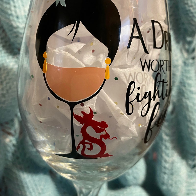 Princess Wine Glass - Etsy