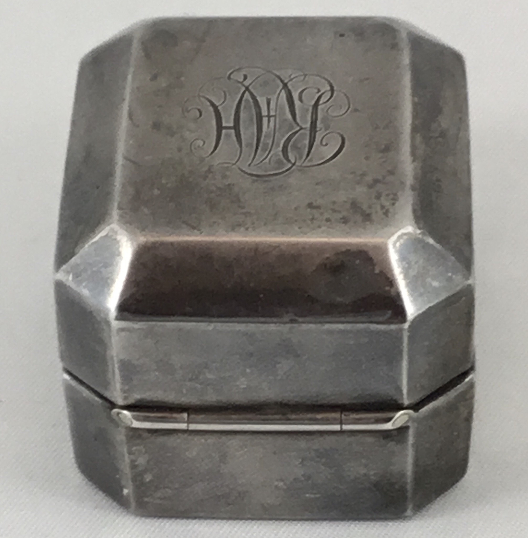 Ryrie Birks Deco Sterling Ring Box 1920s | Etsy Canada