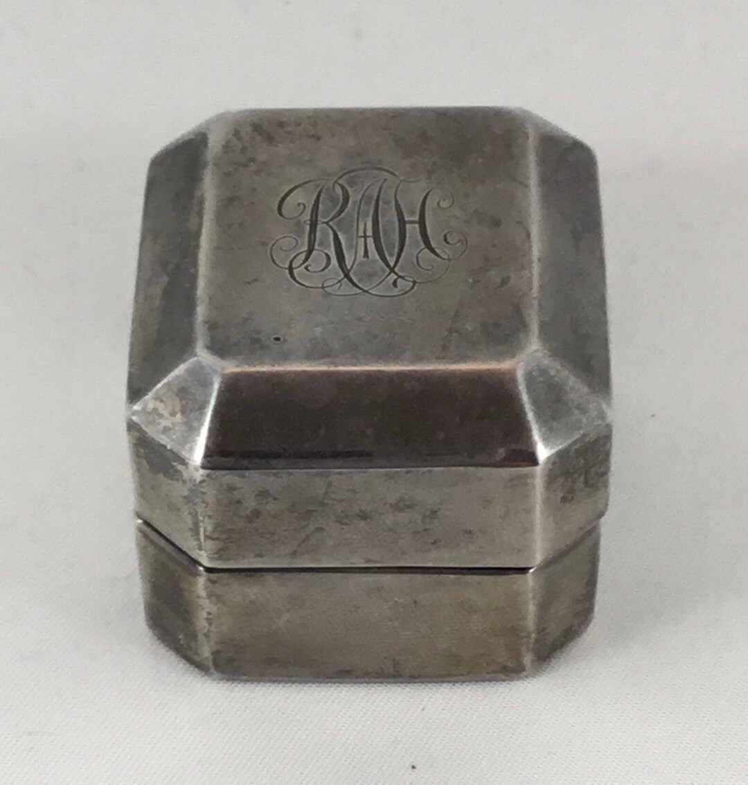 Ryrie Birks Deco Sterling Ring Box 1920s - Etsy Canada
