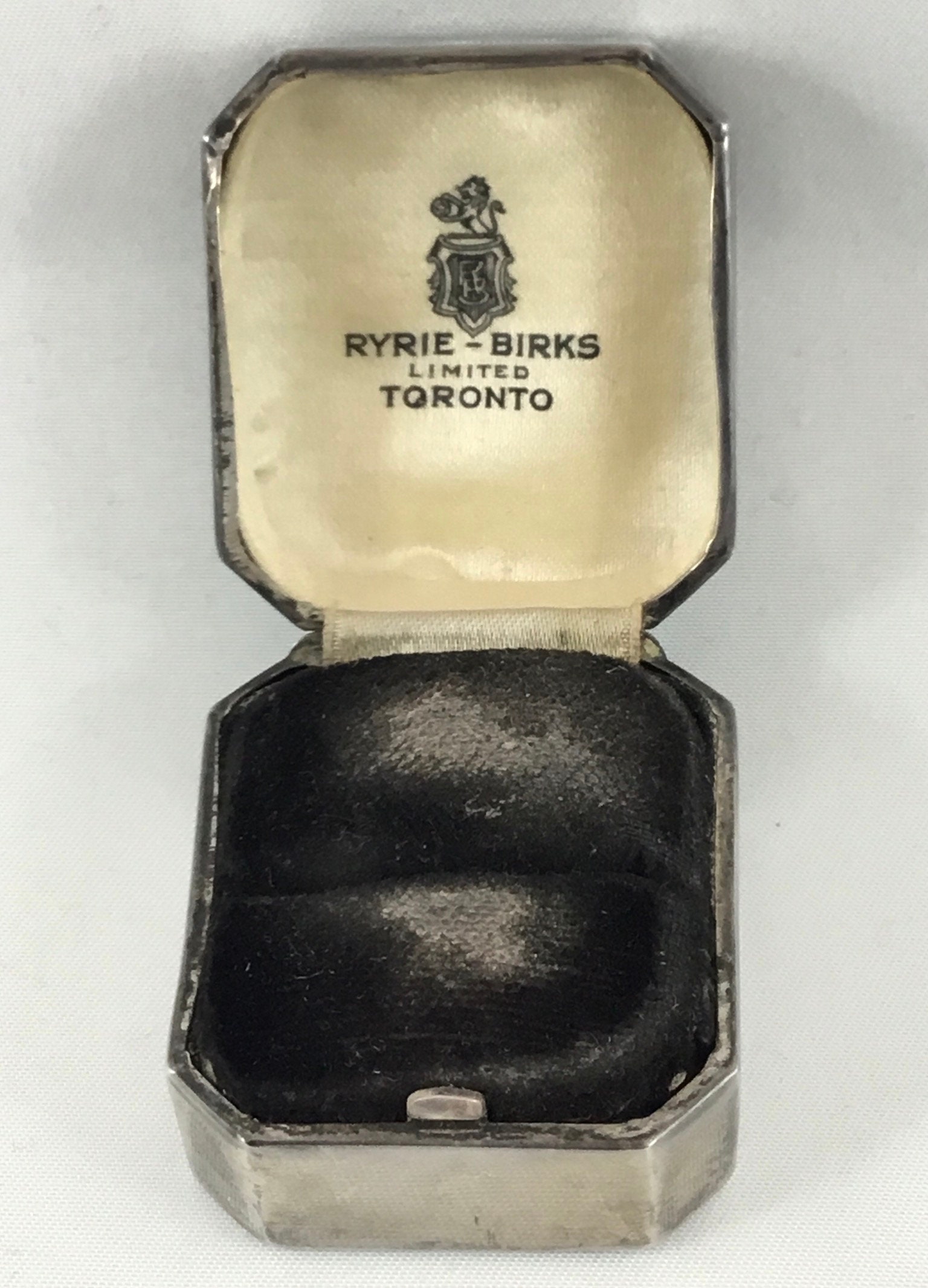 Ryrie Birks Deco Sterling Ring Box 1920s - Etsy