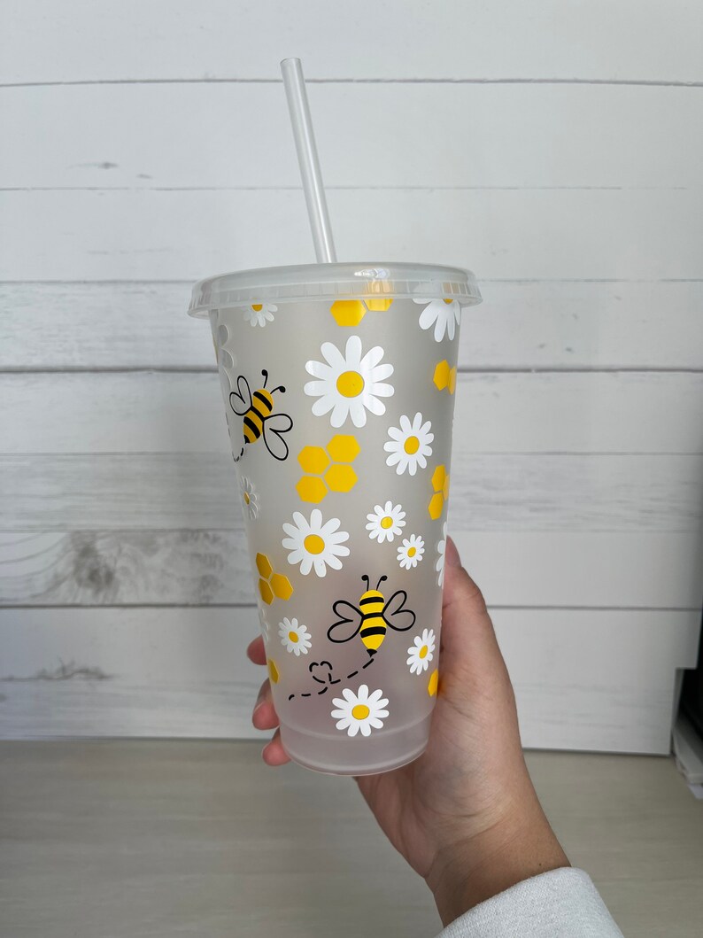 Daisy Honey Bee Daisy Honey Bee Starbucks Cup Honey Bee Cup | Etsy