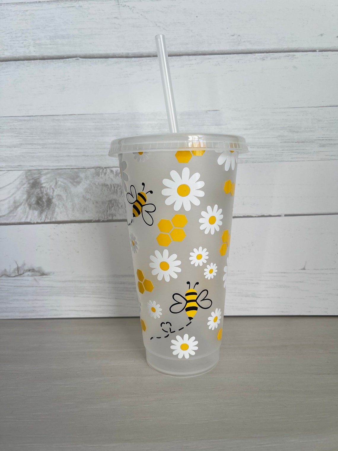 Daisy Honey Bee Daisy Honey Bee Starbucks Cup Honey Bee Cup | Etsy