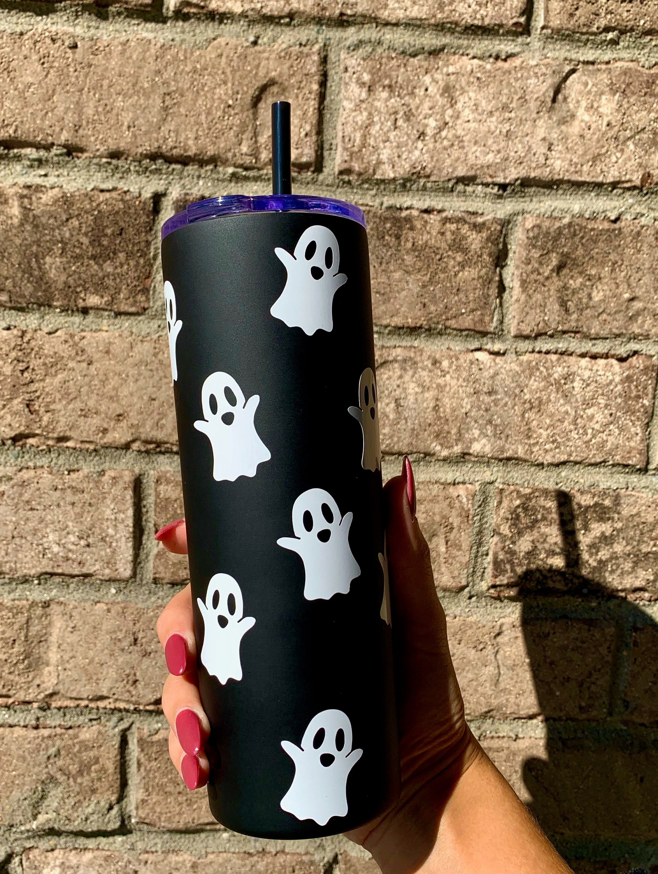 Halloween Tumbler Fall Tumbler Halloween Cups Ghost | Etsy