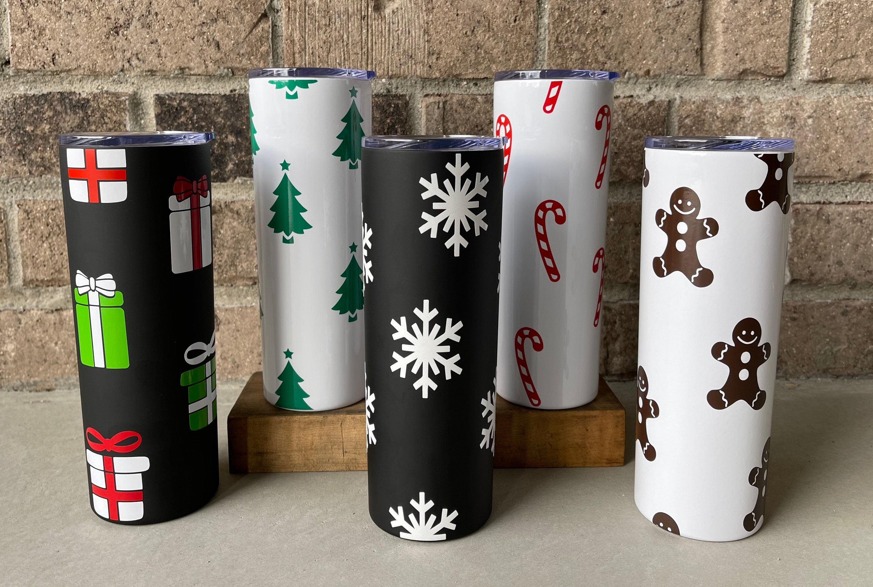 Christmas Tumblers Holiday Tumblers Christmas Cups Candy - Etsy
