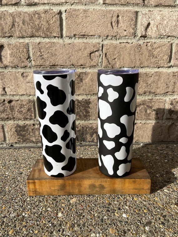 Cow Print Cow Print Tumbler Cow Tumbler Reusable Tumbler | Etsy
