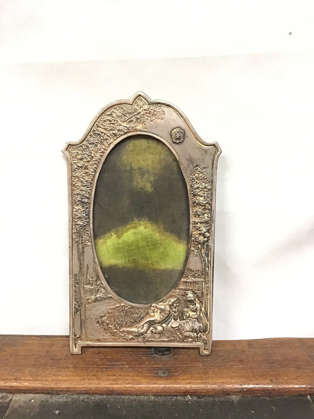 Antique Art Deco Silver Plate Picture Frame - Victorian Weidlich Bros ...