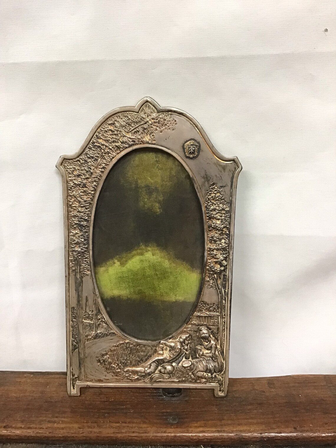 Antique Art Deco Silver Plate Picture Frame - Victorian Weidlich Bros ...