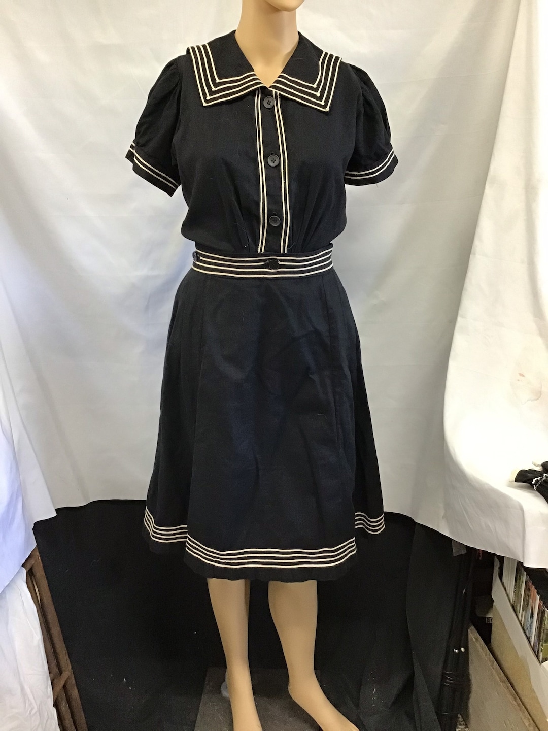 Victorian 1890s Bathing Costume -antique Swimsuit Bathing Suit Bloomers ...