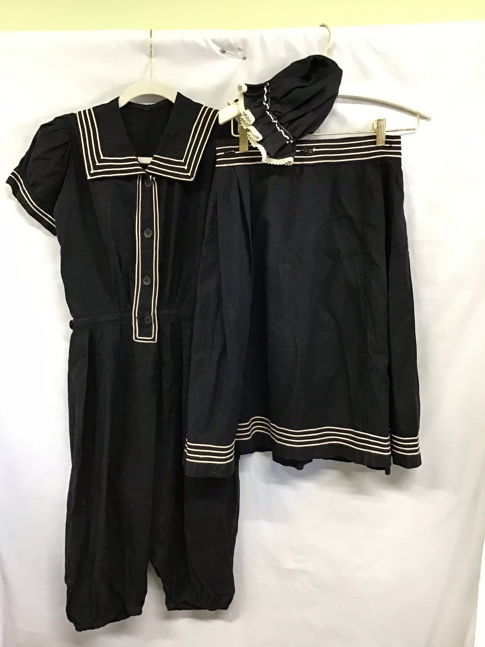 Victorian 1890s Bathing Costume antique Swimsuit Bathing Suit Bloomers ...