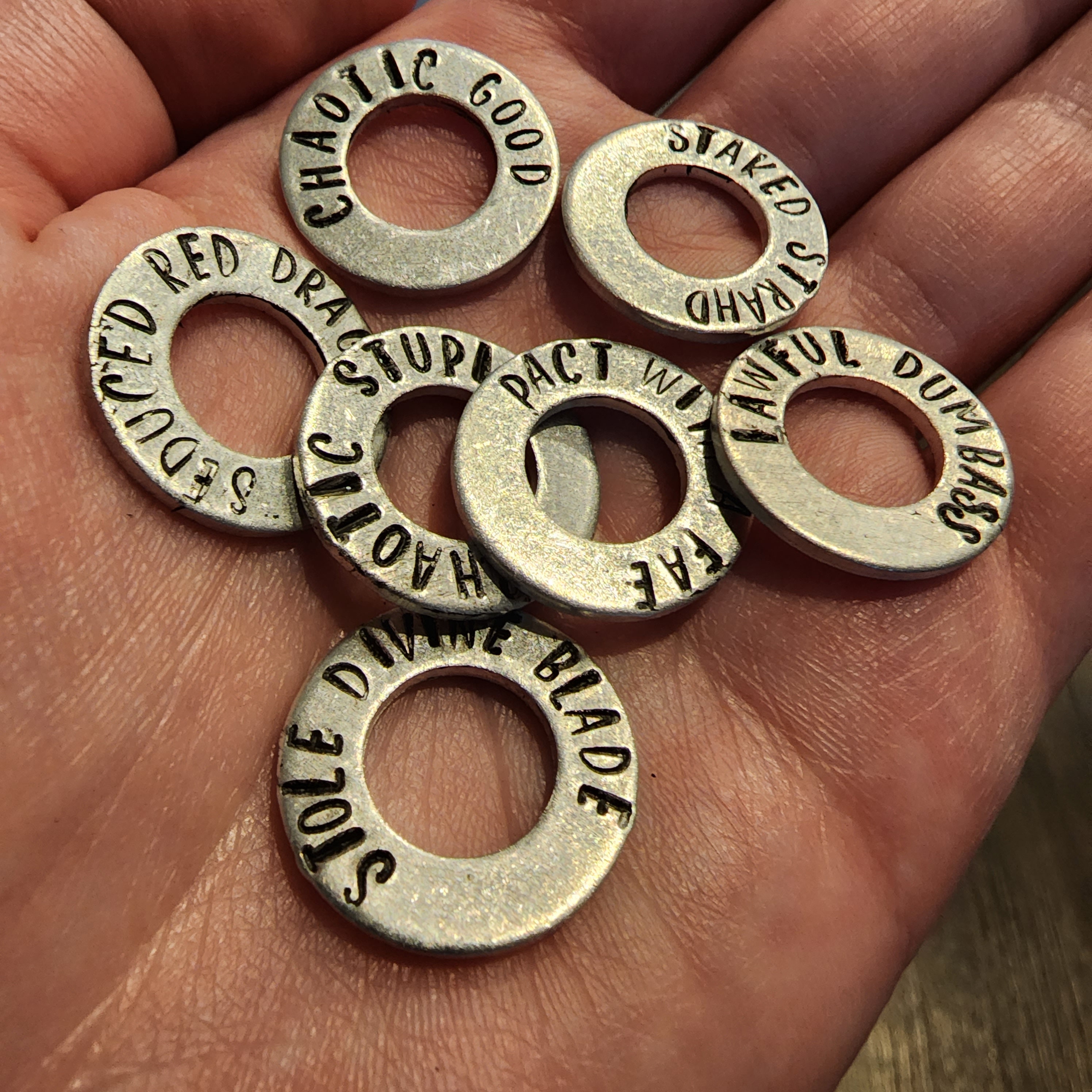 Dnd Campaign Tokens and Achievement Tokens (personalized) - Etsy
