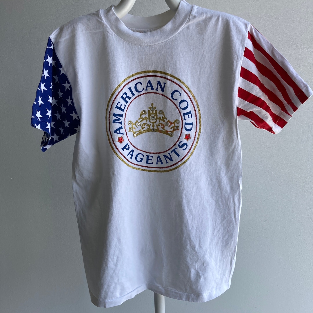 Vintage 80s American Coed Pageants T-shirt - Etsy