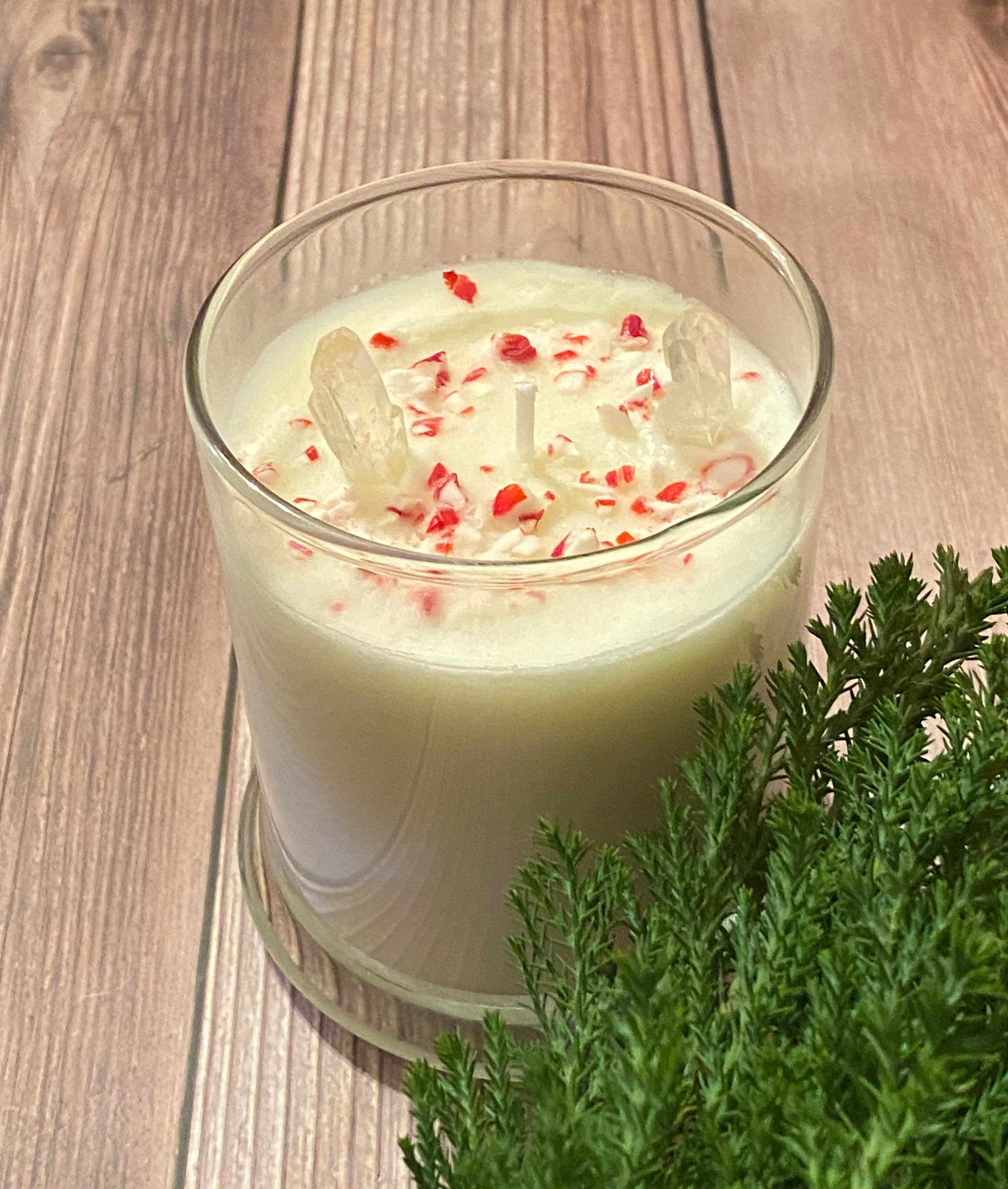 Our peppermint Snow Holiday Scented Candle - Etsy Singapore