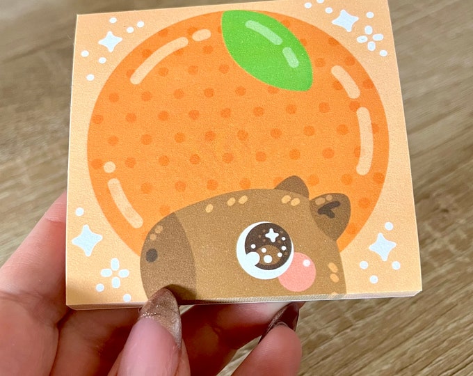 Capybara Post It Notes Cute Back to School Notepad - Etsy