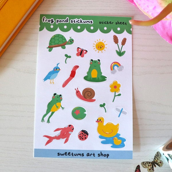 Pond Stickers - Etsy