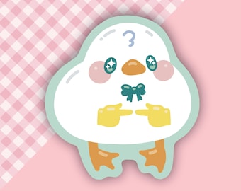 Summer Sand Ducky Vinyl Sticker - Summer Sticker - Cute Animal Sticker ...