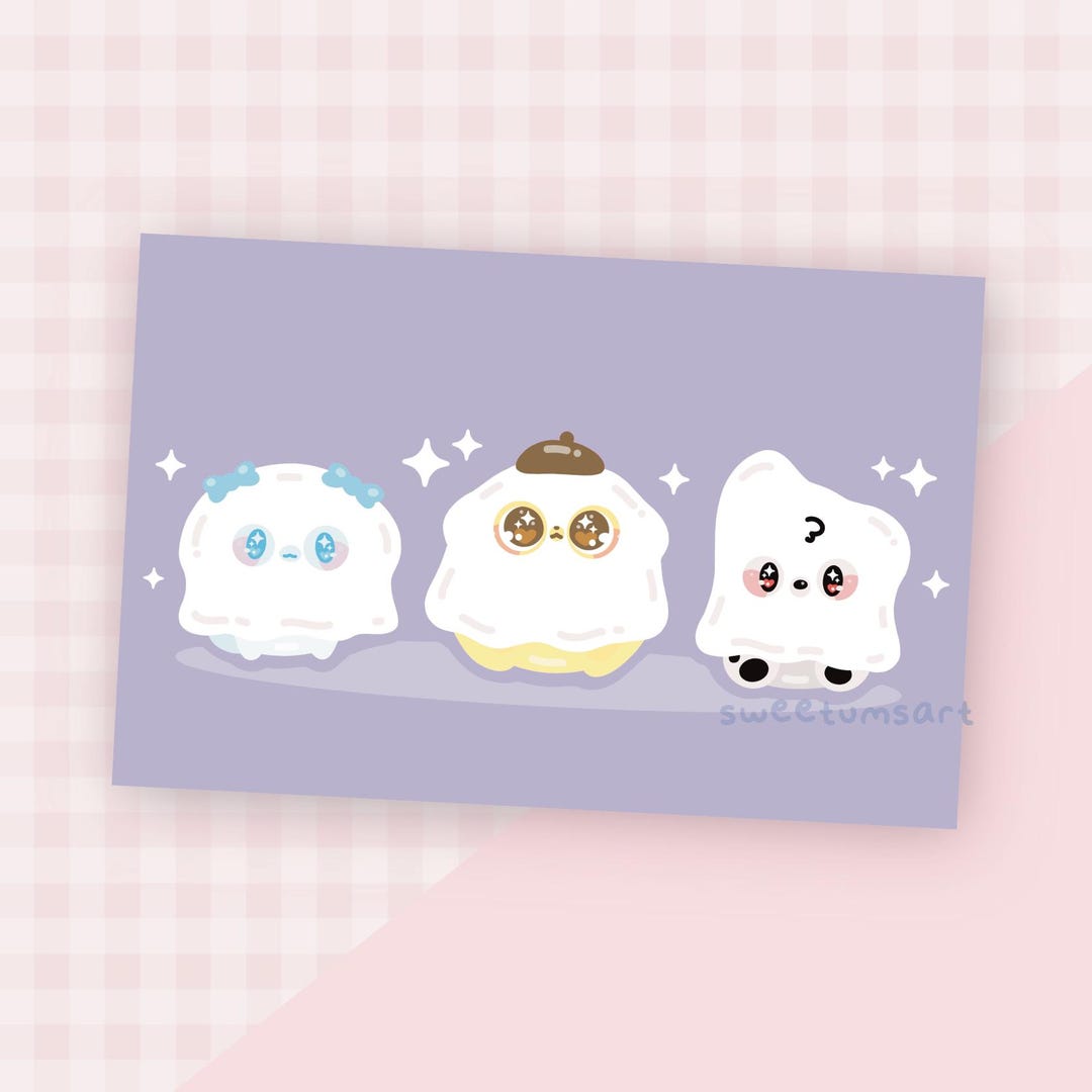 Ghost Doggo Vinyl Sticker Sheet L Kawaii Kitty Halloween Stickers - Etsy