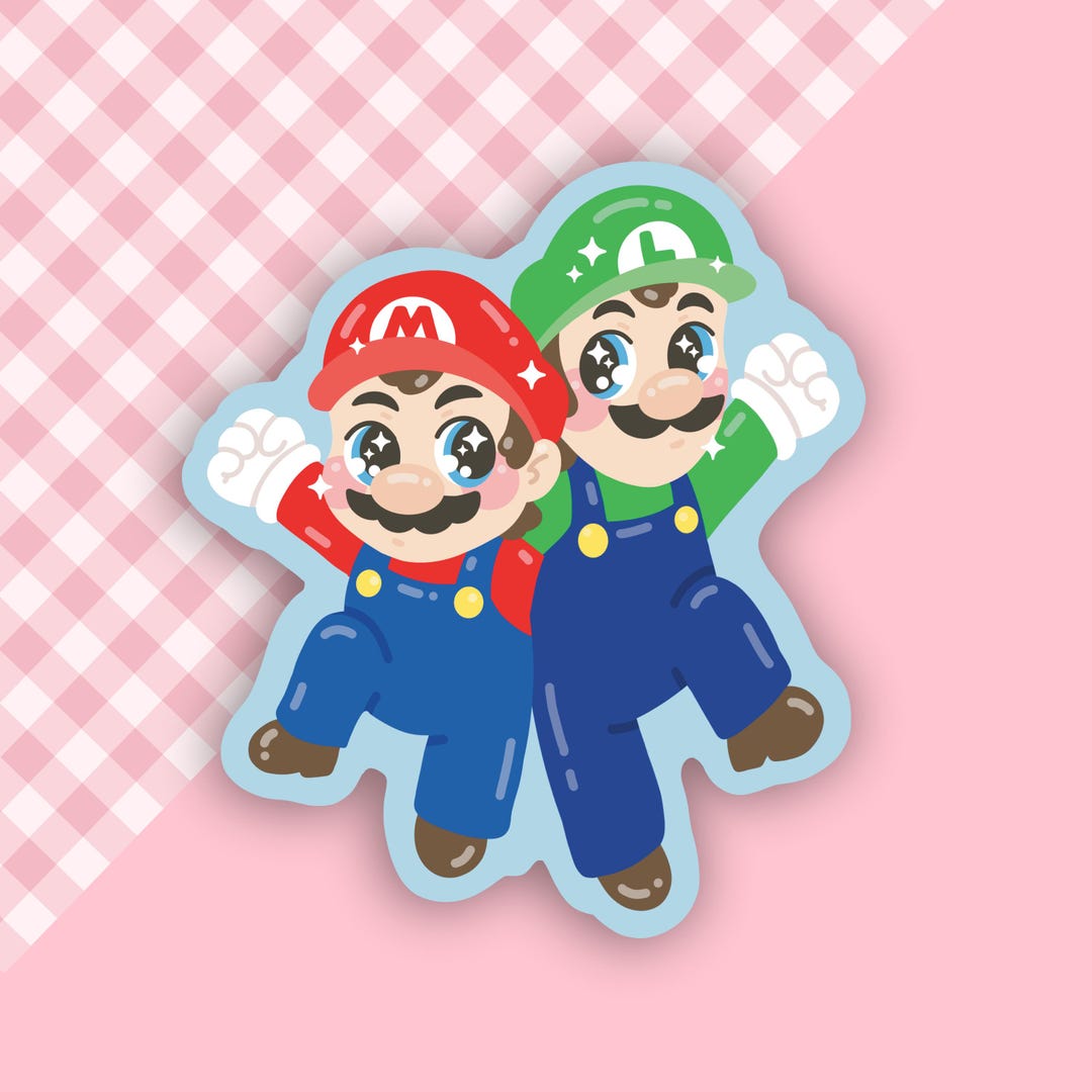 Super Brothers Vinyl Sticker - Etsy