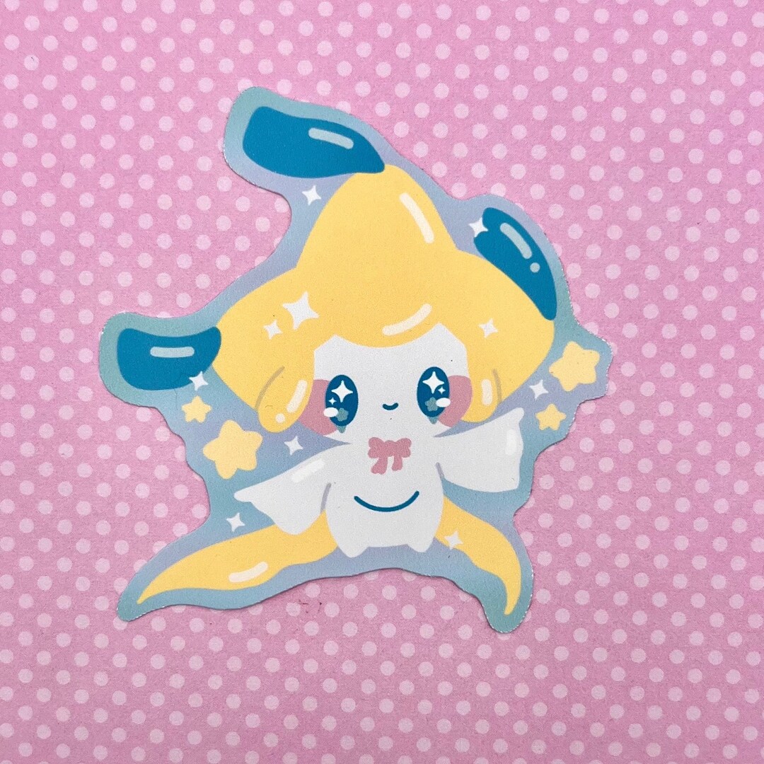 Legendary Poke Sticker Kawaii Vinyl Sticker - Etsy