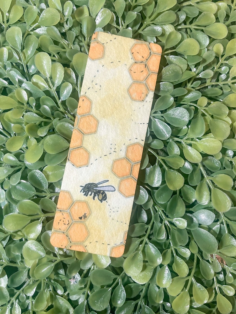 To Bee Continued… Felt Bookmark | Cute Bookmarks | No Slide Bookmarks ...