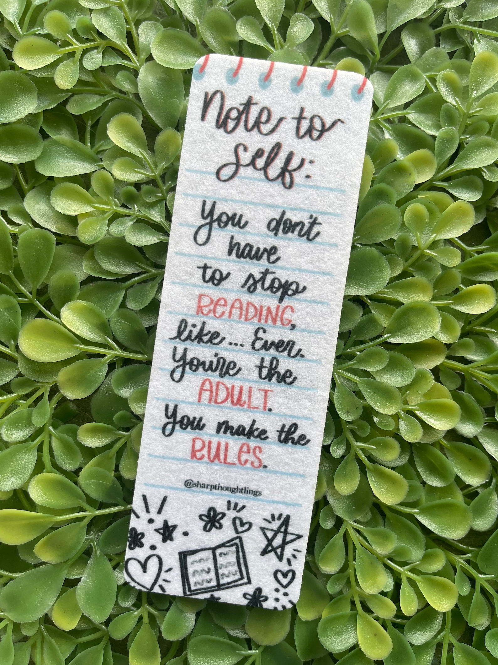 Felt Bookmark | Cute Bookmarks | No Slide Bookmarks | Original Designs ...