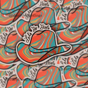 Retro Cowgirl Collection | Stickers | Cowgirl Stickers | Stickers for ...