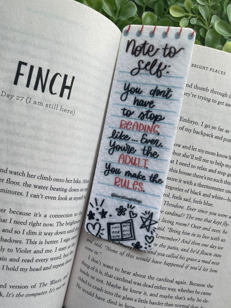 Felt Bookmark | Cute Bookmarks | No Slide Bookmarks | Original Designs ...