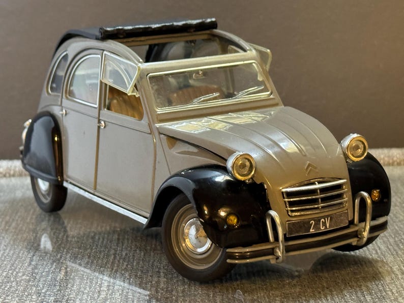 Iconic Citroen 2CV 1971 Diecast Model Scale 1:17 No Box by Solido - Etsy