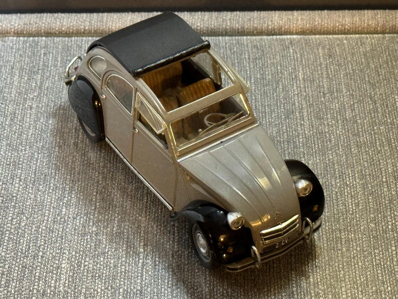 Iconic Citroen 2CV 1971 Diecast Model Scale 1:17 No Box by Solido - Etsy