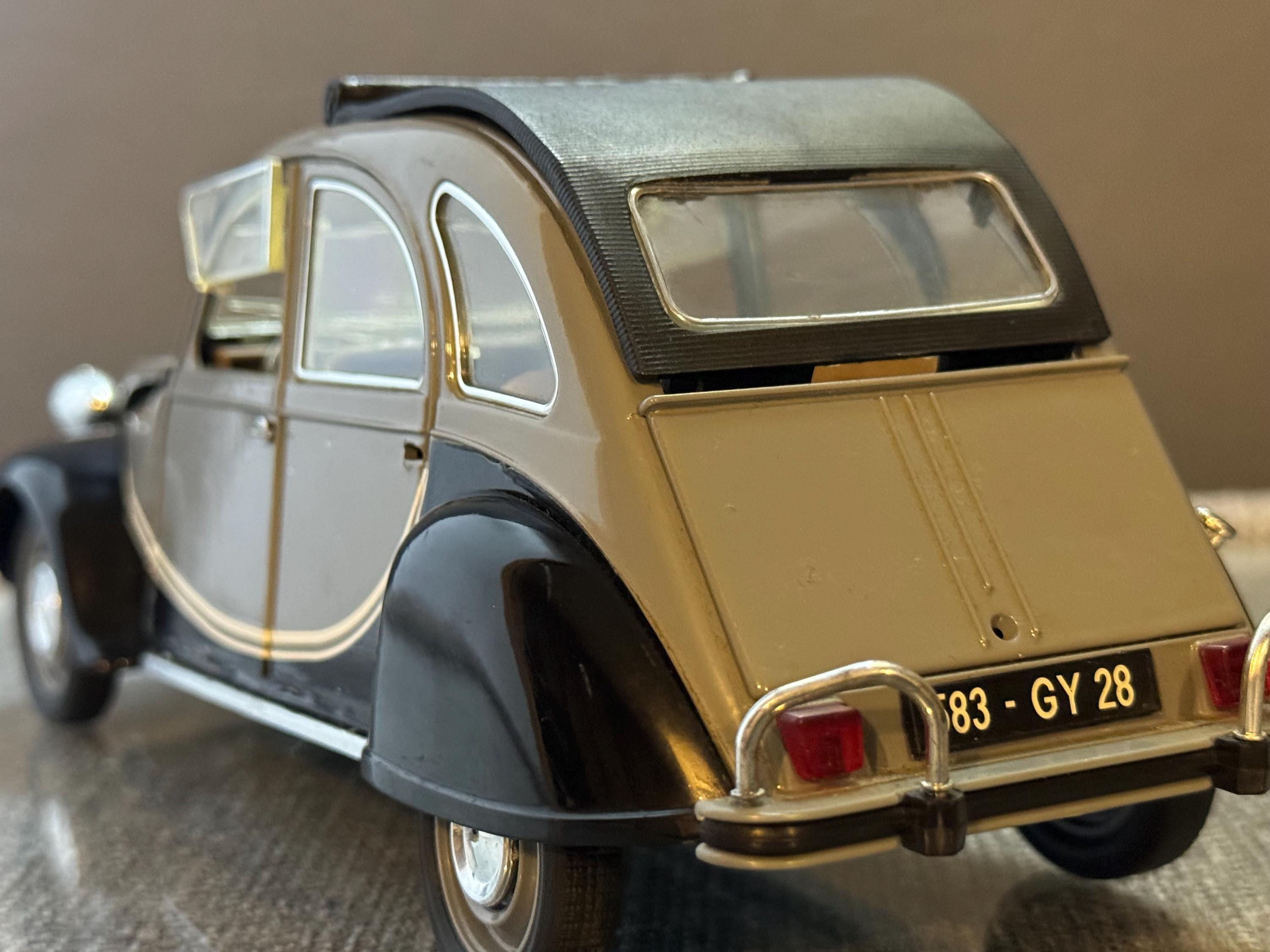 Iconic Citroen 2CV 1971 Diecast Model Scale 1:17 No Box by Solido - Etsy