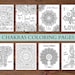 Chakra Mandala Coloring Pages, Affirmations Coloring Pages, Mindful ...
