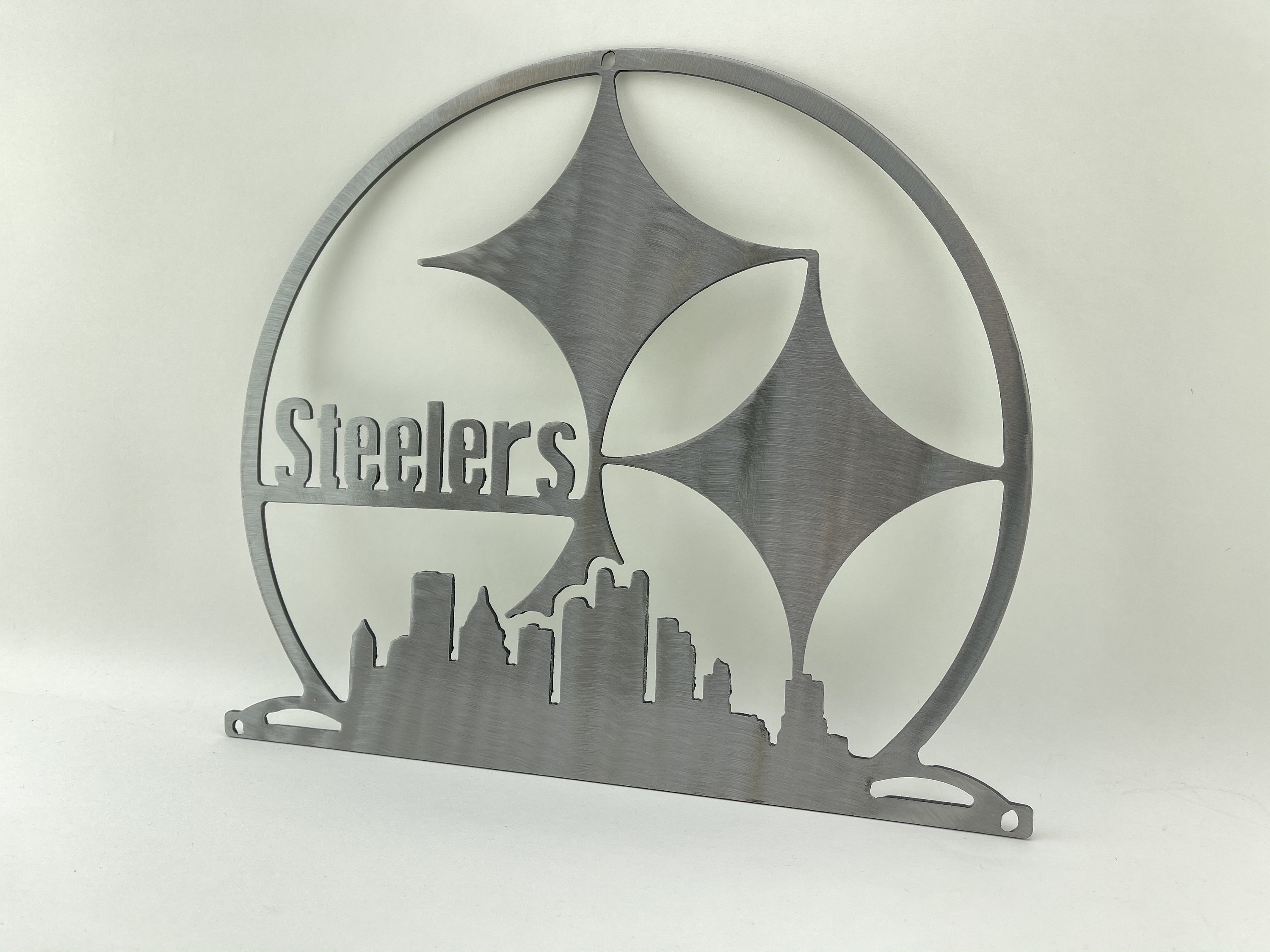 Pittsburgh Steelers Skyline Metal Sign Go Ben Roethlisberger | Etsy
