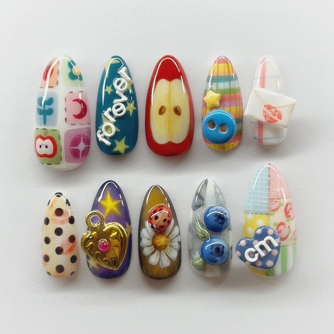 ORIGINAL / Real Design | Not A Lot, Just Forever | Reusable Nails ...