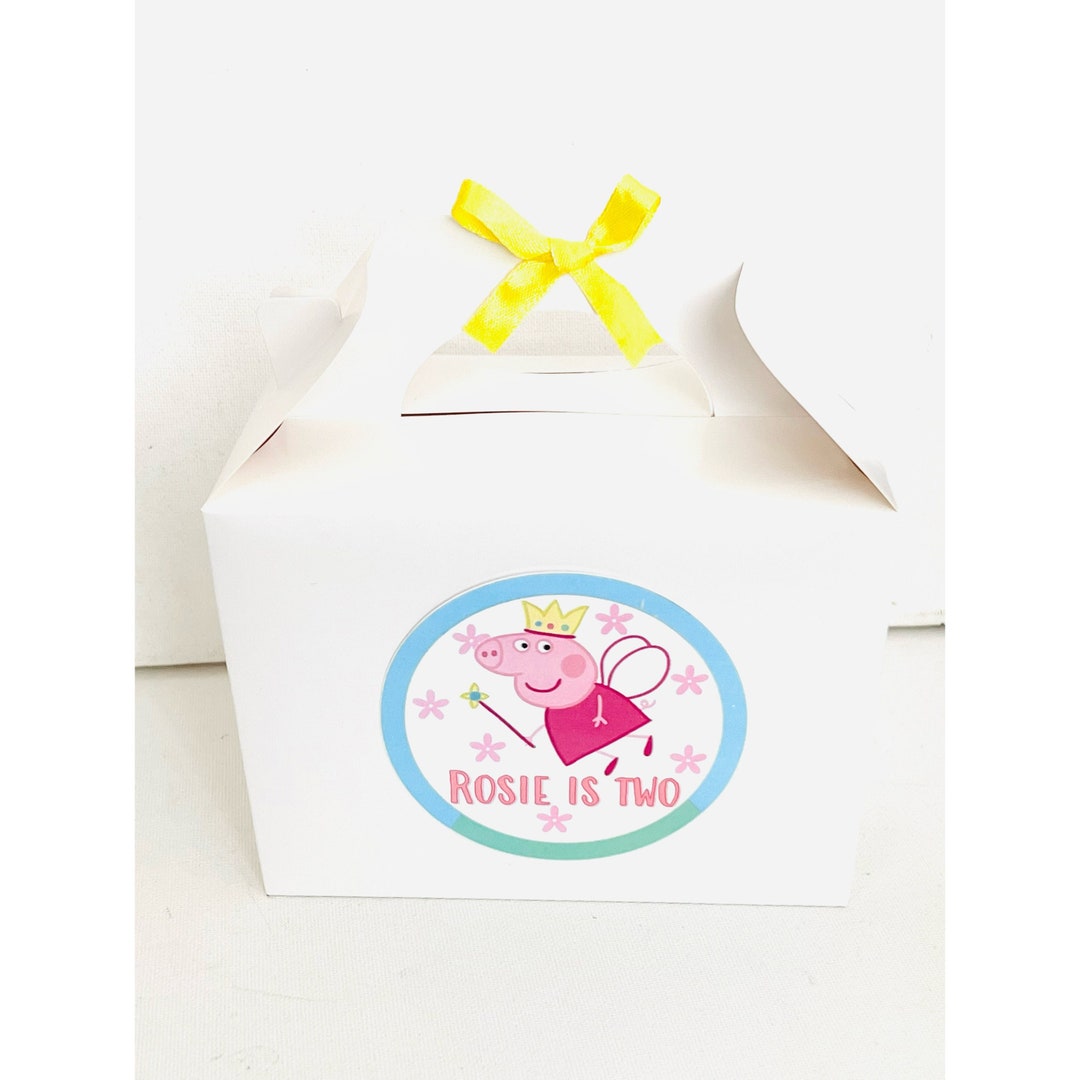 Peppa Pig Favors peppa Pig Party Box peppa Pig Party Bags Peppa Pig ...