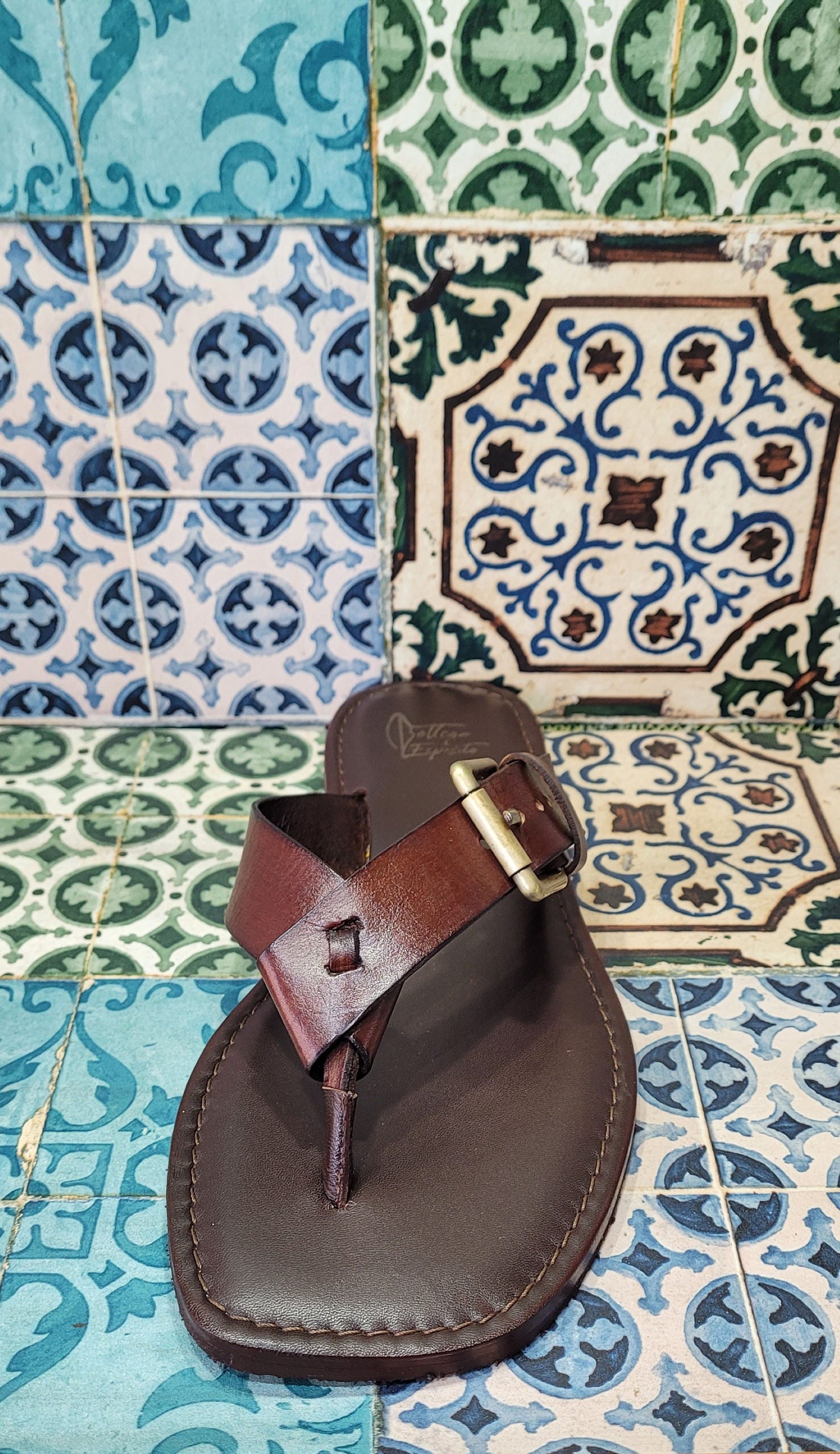 Handmade Men's Sandals With Quality Materials: Genuine Leather and ...