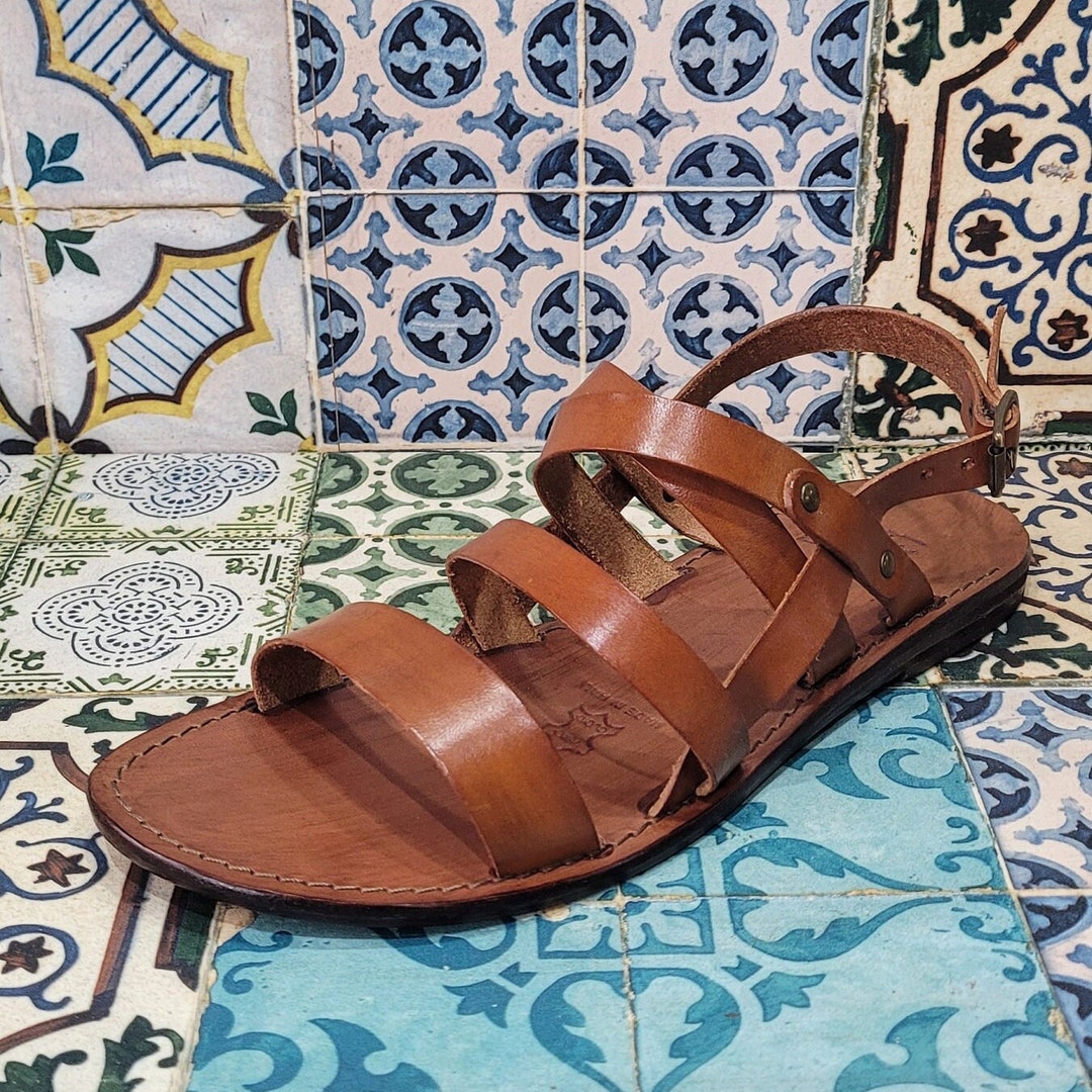 Handmade Men's Sandals Made With Quality Materials: Genuine Leather and ...