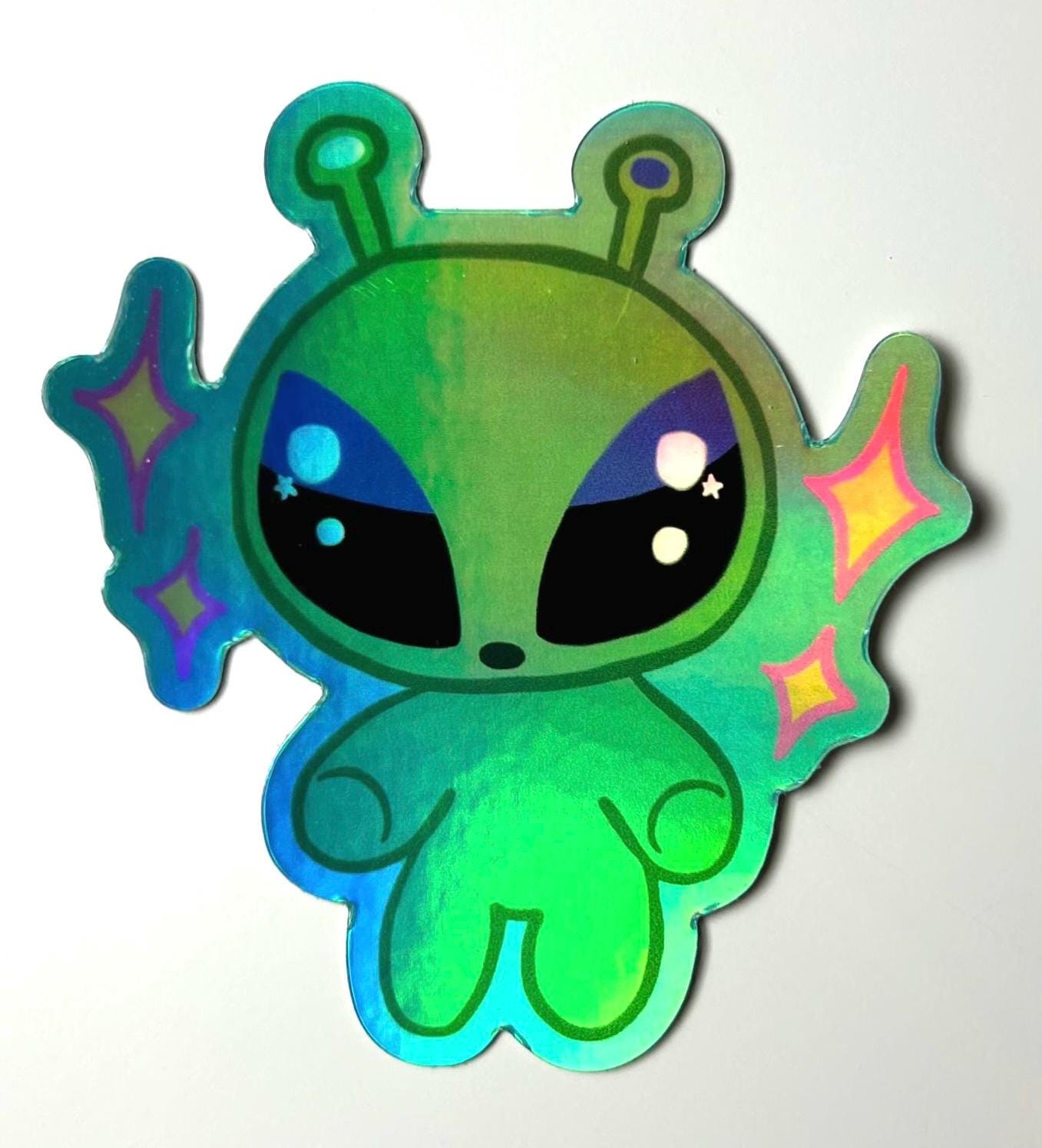 IKEA Alien Sticker Vinyl - Etsy