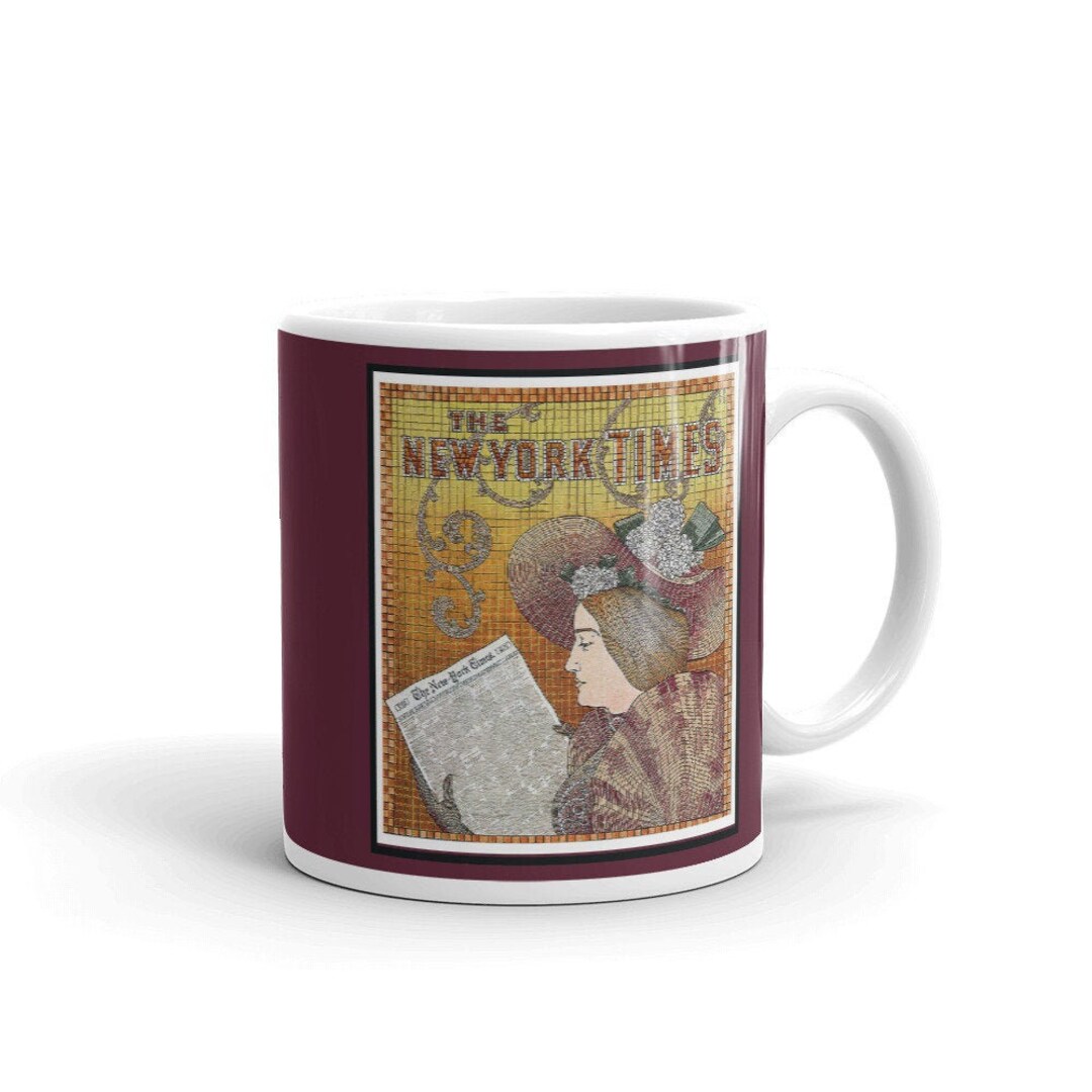 New York Times Mug - Fine Art Mug/cup. Ideal Gift Coffee/tea Mug - Etsy