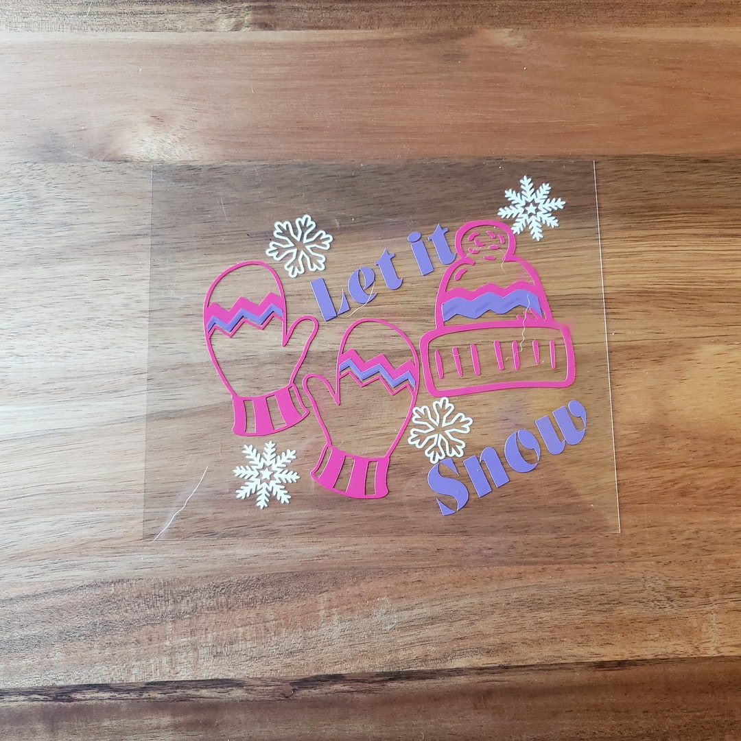 Let It Snow Decal - Etsy