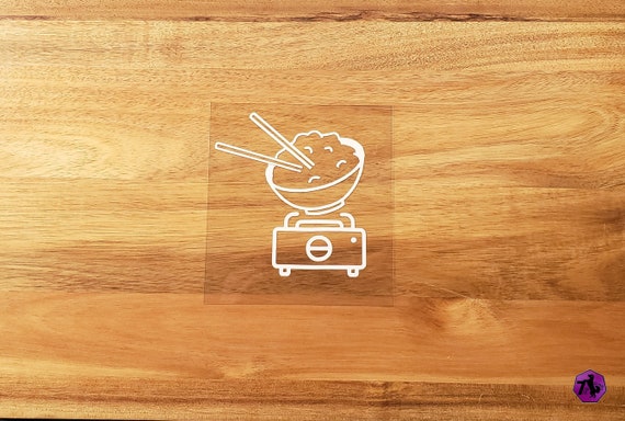 Rice Burner Decal - Etsy