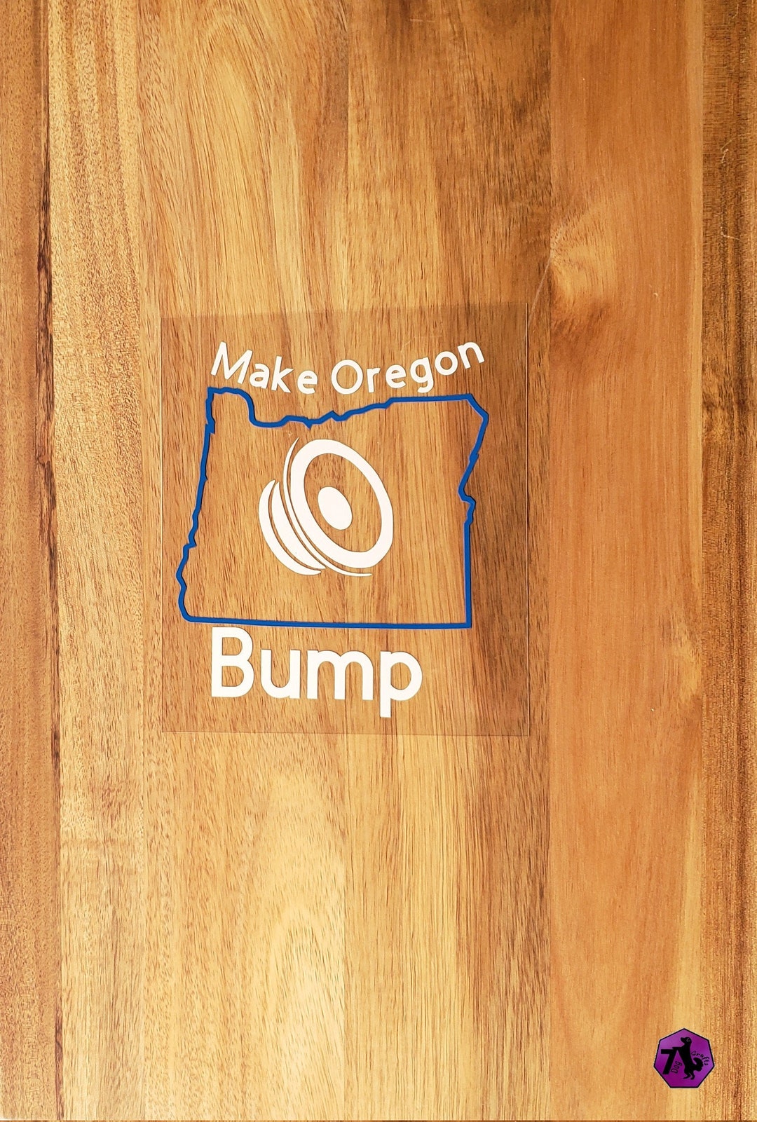Make Oregon Bump Decal - Etsy