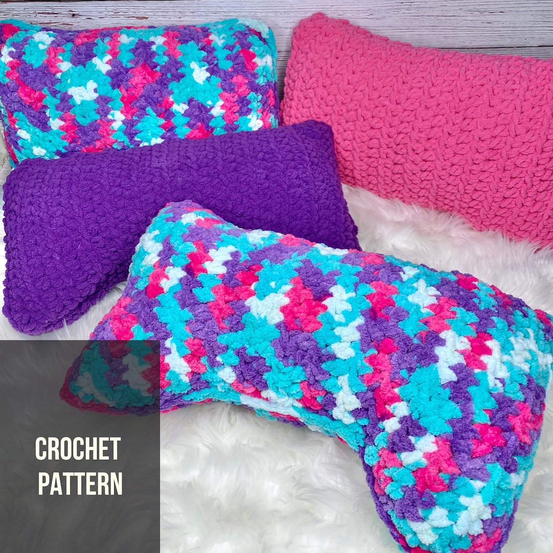 Comfy Cozy Travel Curved Neck Pillow Crochet Pattern Instant Download ...