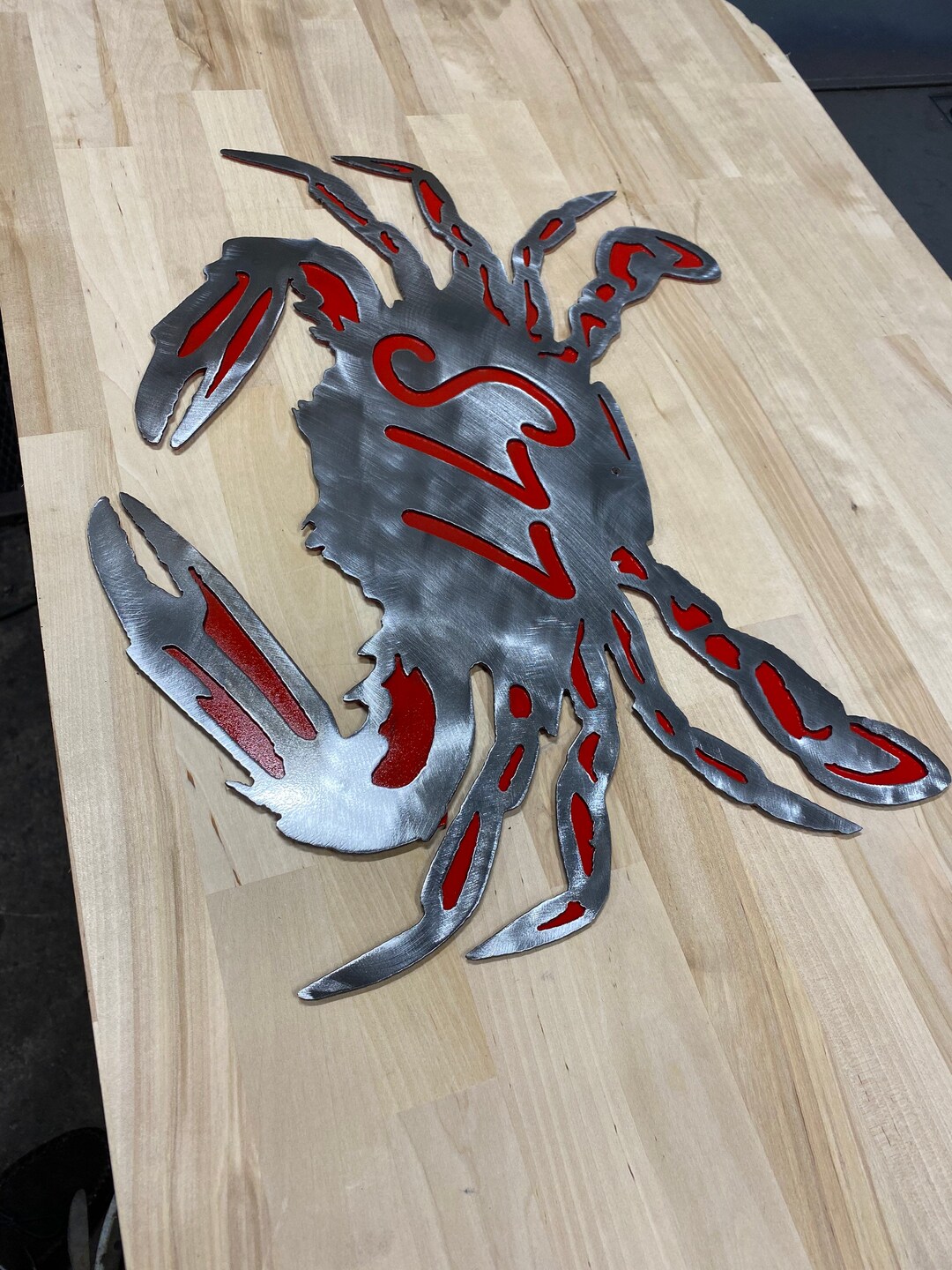 Blue Crab Address Sign - Etsy