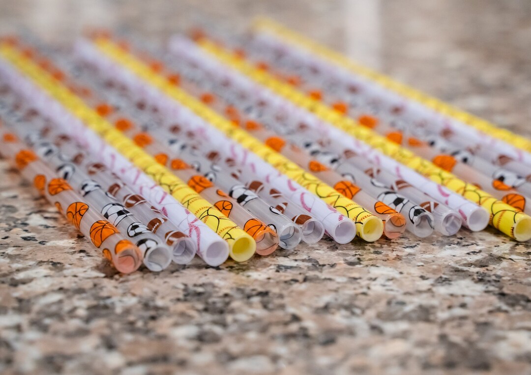 Sports Reusable Straw | Cold Cup Straw | Drink Straw | Soccer Straw ...
