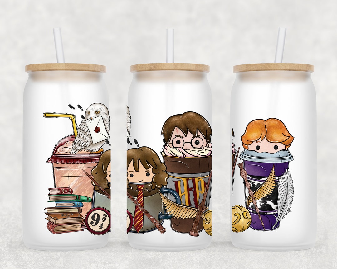 Wizard Magic Beer Can | Glass HP Face Mug | Magic Mug | Iced Coffee Cup ...