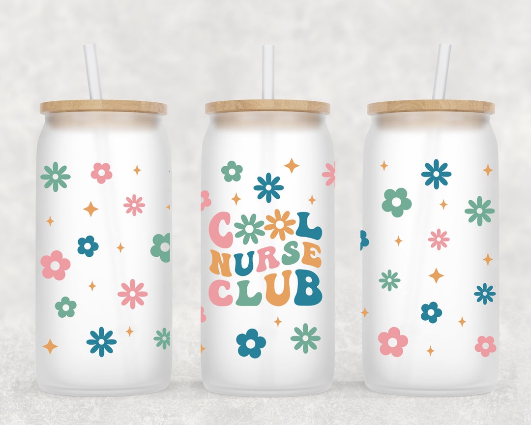 Cool Nurse Beer Can Glass Nurse Gift Nursing Hospital Gift - Etsy