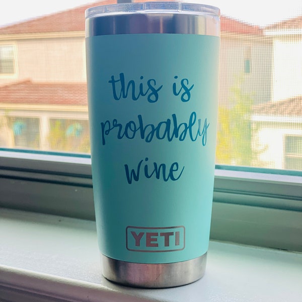 Custom Yeti Decal - Etsy