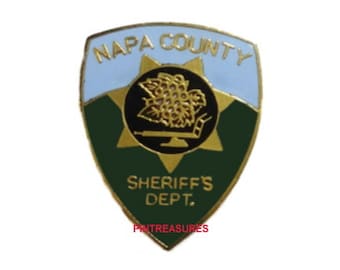 Napa Sheriff Patch - Etsy